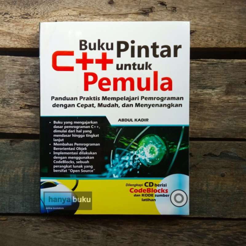 Jual Buku Pintar C++ Untuk Pemula - Abdul Kadir - Komputer Gampang ...