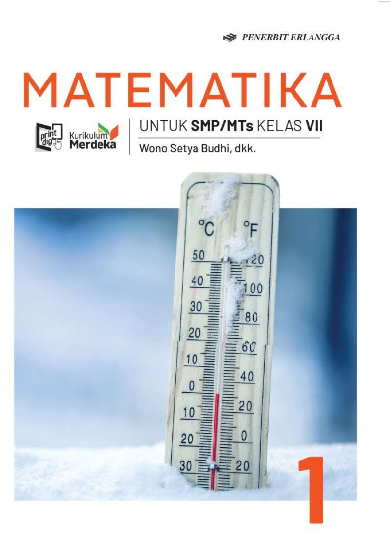 Jual Matematika Smp/mts Kelas 7 8 9 Kurikulum Merdeka Erlangga - Kelas 7 Di Seller Winter ...