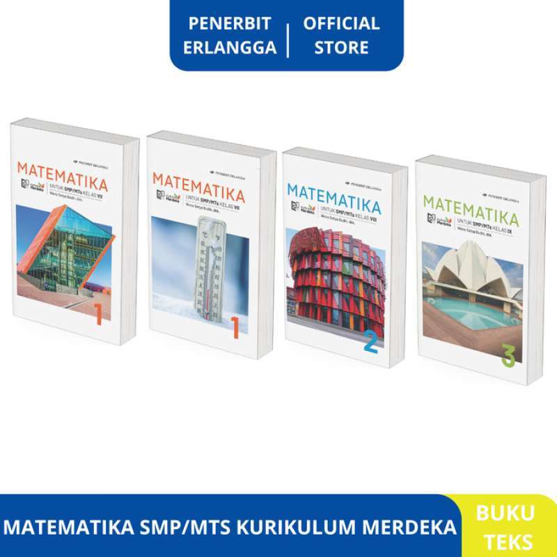 Jual Matematika Smp/mts Kelas 7 8 9 Kurikulum Merdeka Erlangga - Kelas 7 Di Seller Winter ...