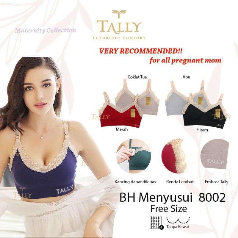 Jual Vz Lingerie - Bra Sui 16 / Bra Bh Menyusui Rajut Kancing Atas Kait 4 - Navy Di Seller ...