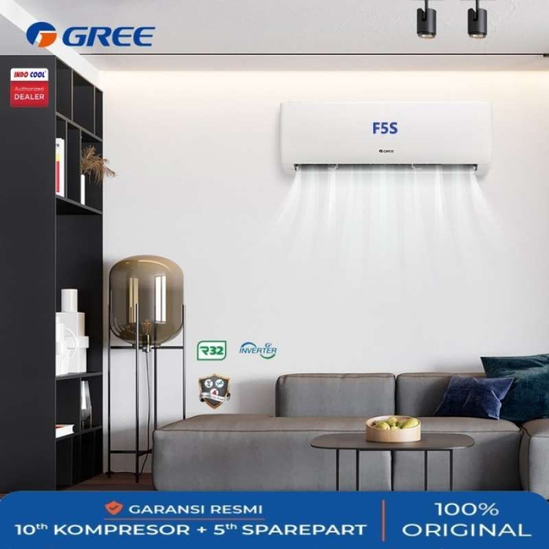Promo Ac Gree Inverter 2pk / 2 Pk / Gwc-18f5 Diskon 33% Di Seller Kanzahana Store - Koja Utara ...