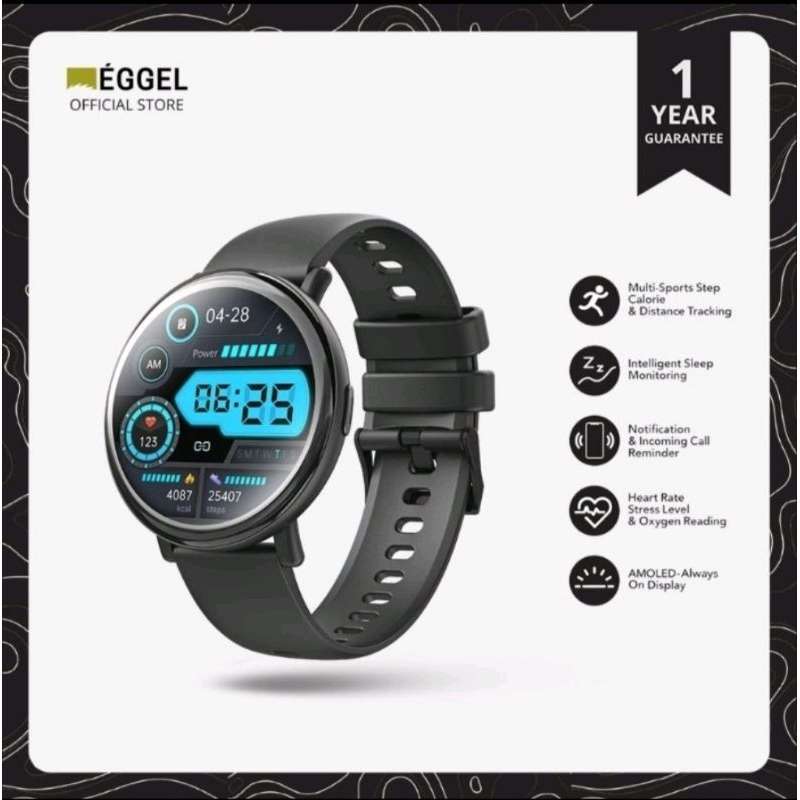 Jual Eggel Tempo 3 Pro Hd Amoled | Smartwatch | Jam Pintar | Smart ...
