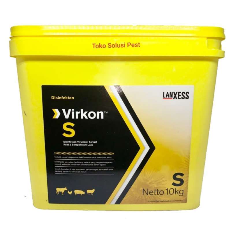 Promo Virkon S Isi 10 Kg Disinfektan Pembunuh Virus Bakteri Jamur Premium Diskon 33% Di Seller ...