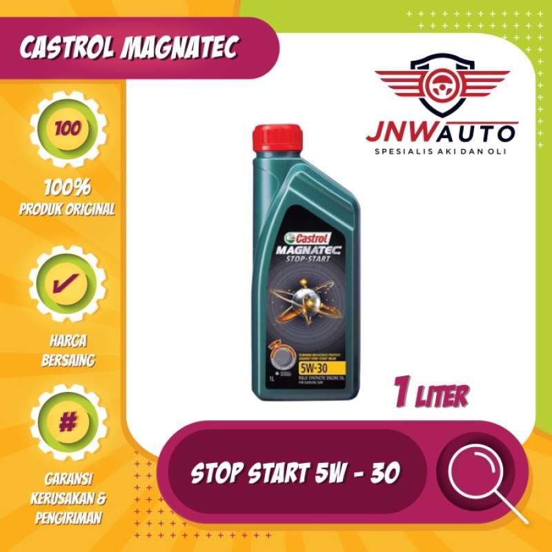Promo Castrol Magnatec Stop Start 5w30 Sn - 1 Liter Diskon 23% Di ...