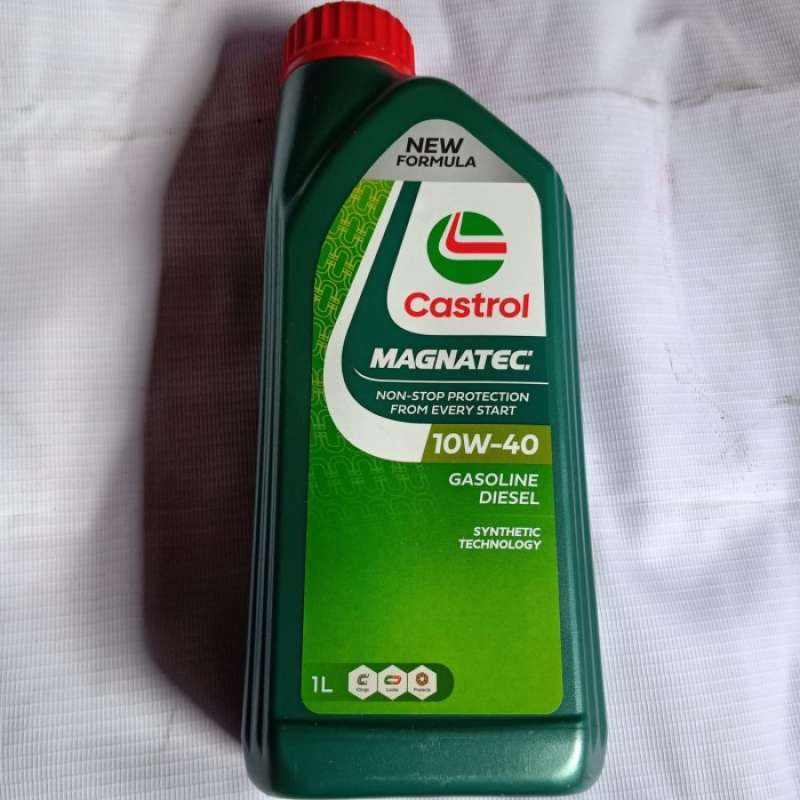 Promo Oli Mesin Castrol Magnatec Sae 10w 40 Botol 1 Lt Diskon 23% Di ...
