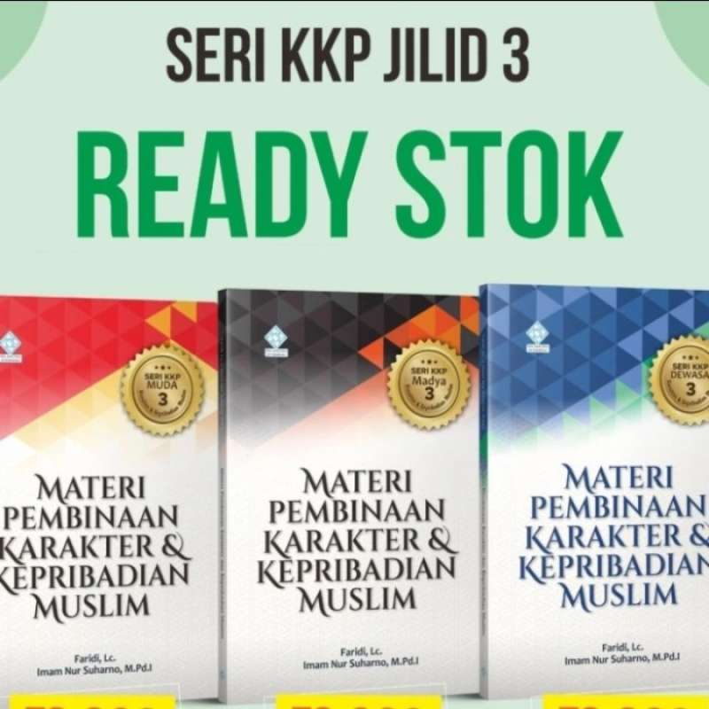 Jual Buku Original Seri Kkp Jilid 3 Pembinaan Karakter Dan Kepribadian Musl Di Seller Rumix ...