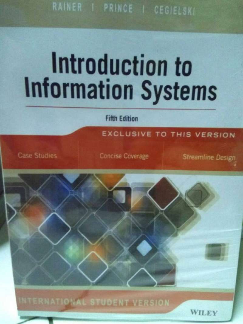 Jual Introduction To Information Systems Di Seller Rumix - Cengkareng Timur, Kota Jakarta Barat ...