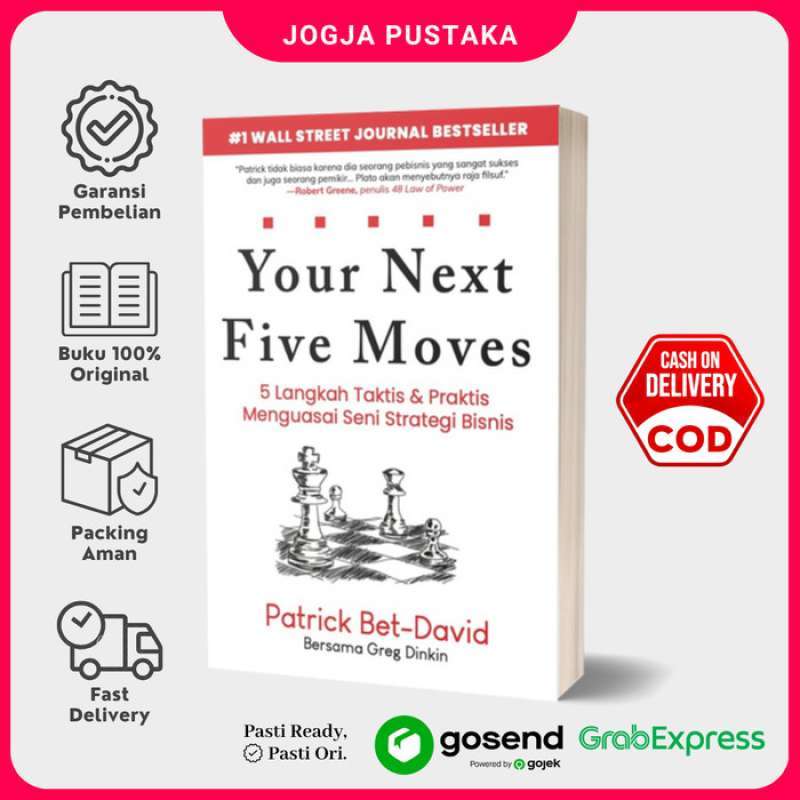 Jual Buku Your Next Five Moves - Patrick Bet-david Di Seller Regstore ...
