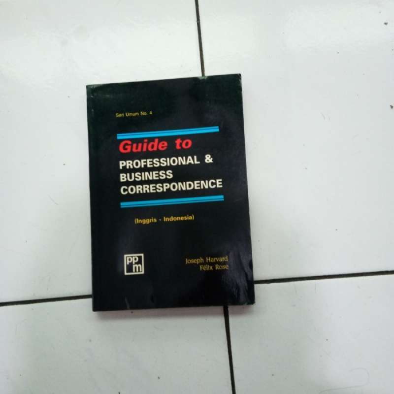 Jual Buku Guide To Professional Business Correspondence Di Seller ...