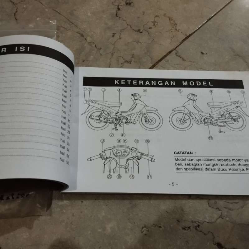 Jual Fs Buku Petunjuk Pemilik Manual Book Yamaha Jupiter Z 5tp Di Seller Circlet - Cengkareng ...
