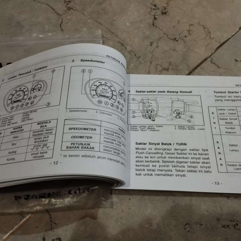 Jual Fs Buku Petunjuk Pemilik Manual Book Yamaha Jupiter Z 5tp Di Seller Circlet - Cengkareng ...