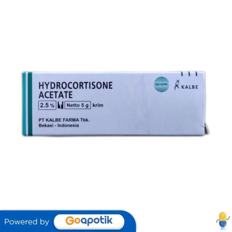 Jual Hydrocortisone Kalbe Farma 2.5% Krim 5 Gram Di Seller Apotek Djati ...