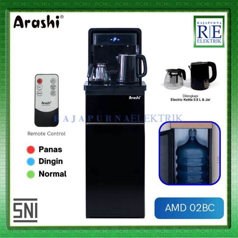 Jual Arashi Dispenser Air Galon Bawah Multifungsi Arashi Amd 01b / 02bc ...