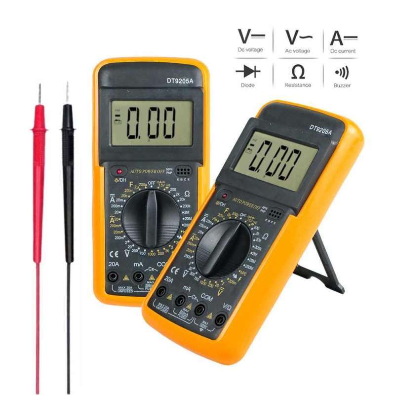 Jual Pocket Size Digital Multimeter Dt9205a Tespen Listrik Alat Tester ...