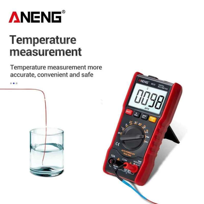 Jual Alat Pengecekan Listrik Digital Multimeter Voltage Tester M20 ...