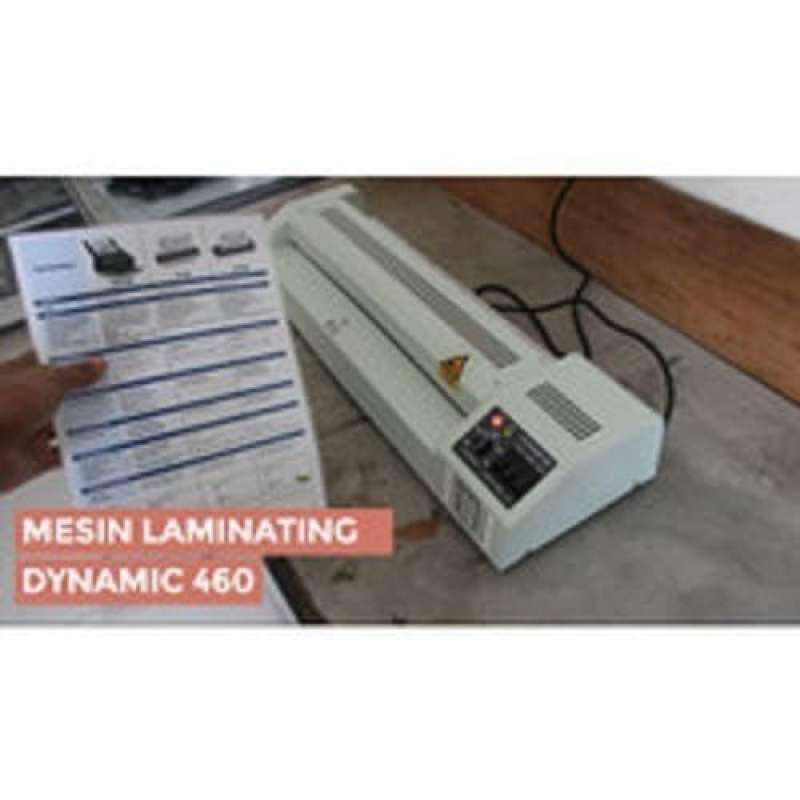 Promo Dynamic 460 Mesin Laminator 46cm Laminating - Tube Temp Meter ...