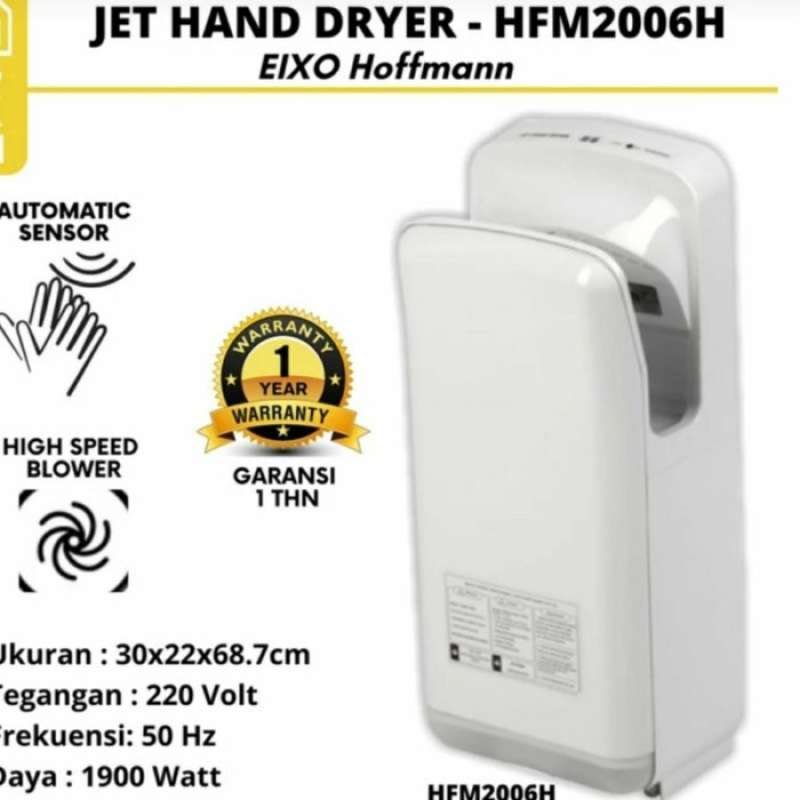 Promo Hand Dryer Hoffman 2006/pengering Tangan Hofman/electronik Modern ...