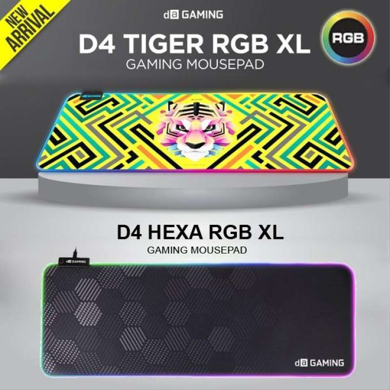Jual Digital Alliance D4 Tiger / D4 Hexa Rgb Xl Gaming Mousepad Di ...