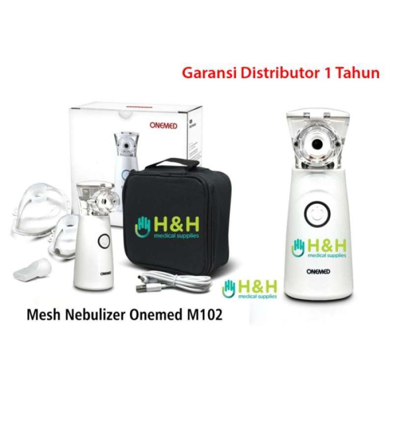 Promo Mesh Nebulizer / Alat Uap Bantu Pernafasan Asma / Nebulizer ...