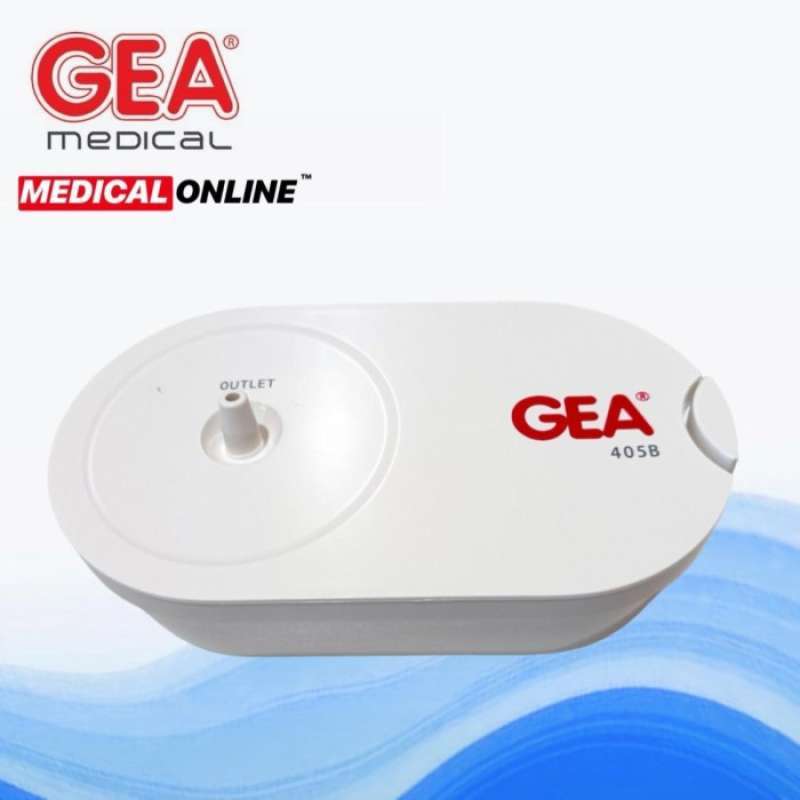 Promo Nebulizer Gea 405b Compressor Alat Uap Nafas Medical Online ...