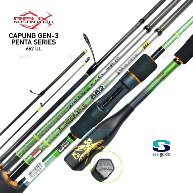 Promo Joran Relix Nusantara Capung Gen-3 Penta Series | Gen-2 ...