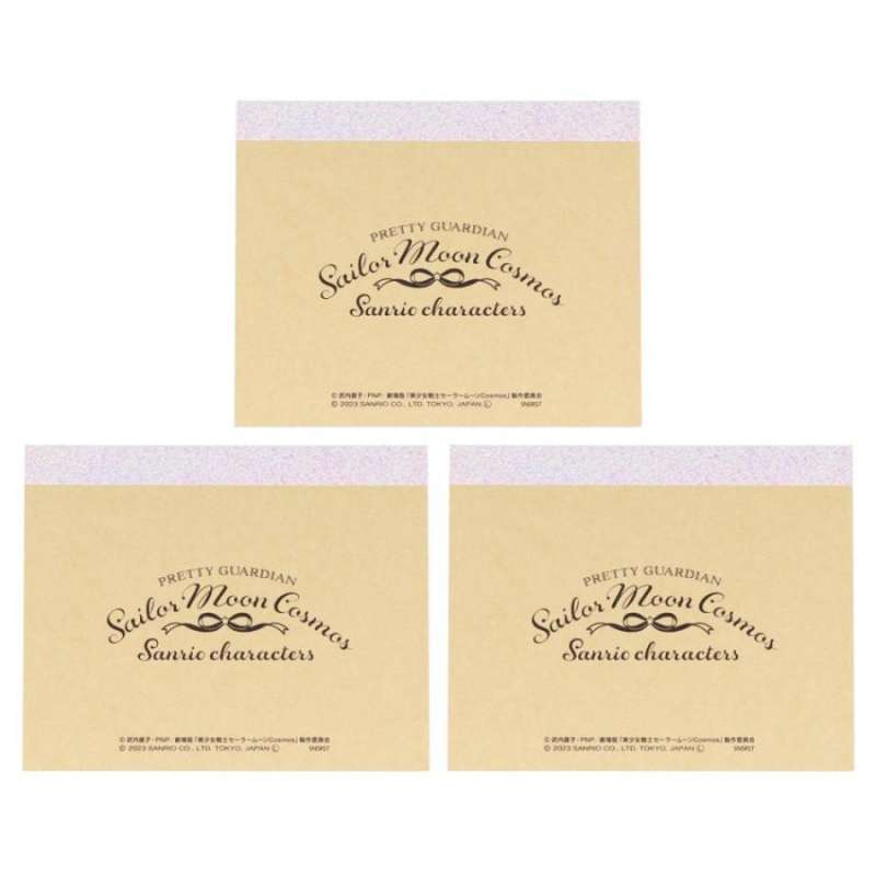 Jual Mini Memo Pad Set Sailor Moon X Sanrio Characters Note Limited ...