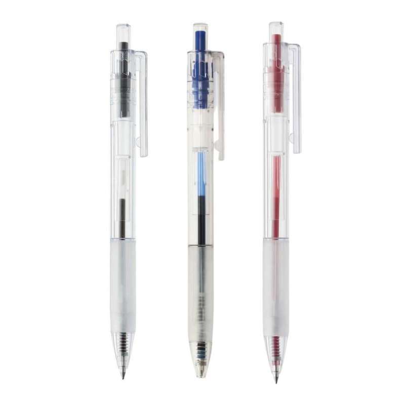 Jual Muji Ballpoint Pen Knock Type 0.7mm Oil Based Pulpen Original ...