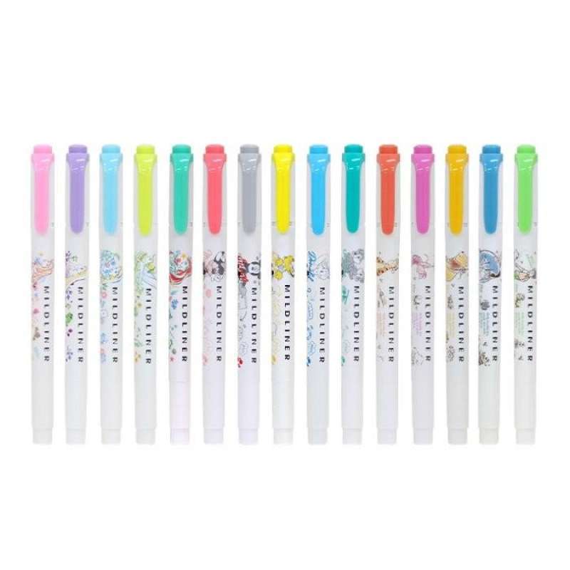 Jual Zebra Mildliner Double Sided Highlighter Disney 2021 Limited ...