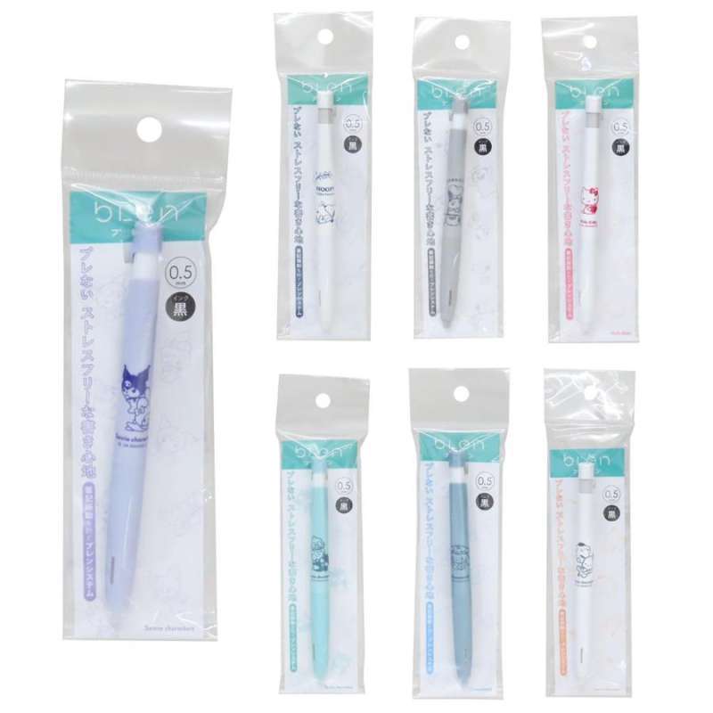 Jual Zebra Blen Peanuts Snoopy Sanrio Characters Ballpoint Ink Pen 0 ...
