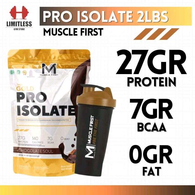 Jual Muscle First Pro Isolate 2 Lbs / 900g M1 Musclefirst Whey Protein ...