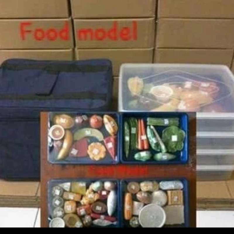 Jual Food Model Gizi 4 Sehat 5 Sempurna (isi 26/50 Jenis) - 30 Items Di ...