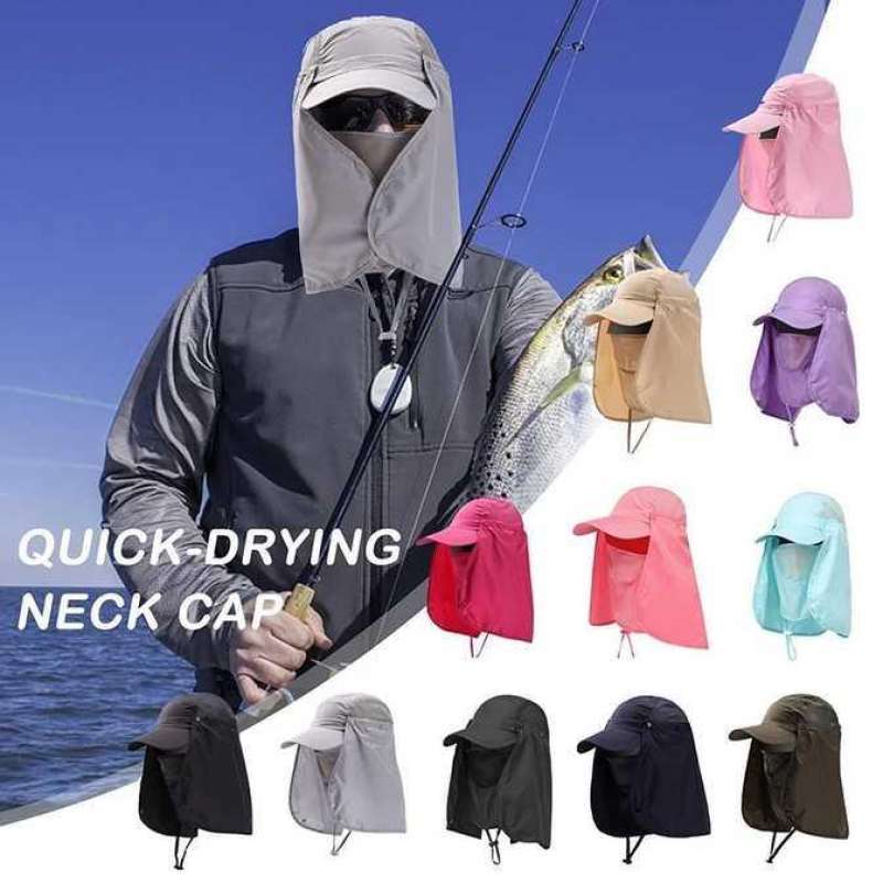 Jual Topi Jepang Mancing Anti Uv Outdoor Fishing Hat Nylon Mh011 Cowok ...