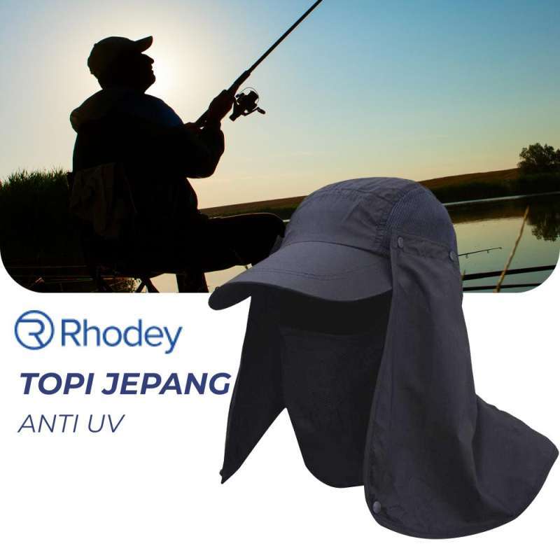 Jual Topi Jepang Mancing Anti Uv Outdoor Fishing Hat Nylon Mh011 Cowok ...