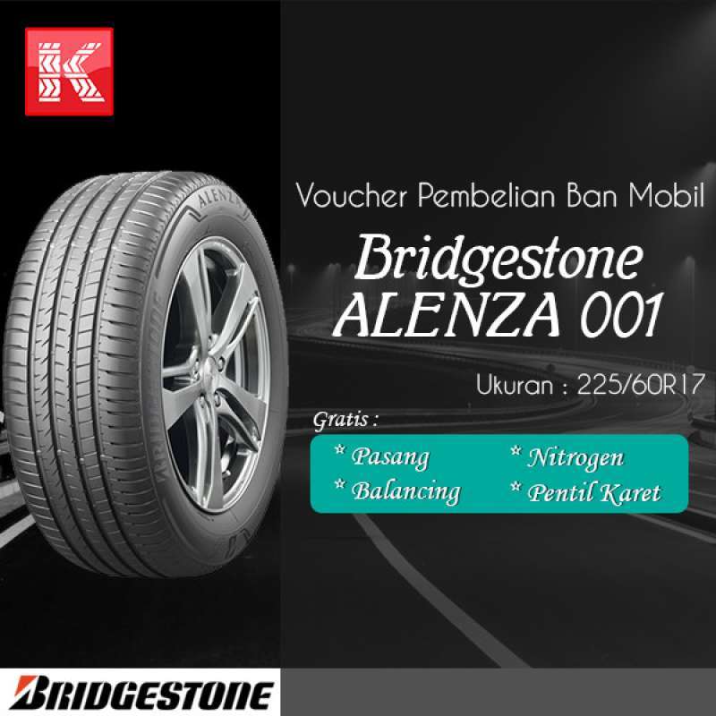 Promo Ban Mobil Bridgestone Alenza 001 225/60r17 Vocer Diskon 23% Di ...