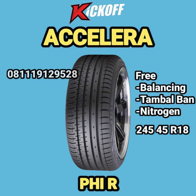 Promo Ban Mobil Tubles R18 Accelera Phir 245 45 Ring 18 Ban Mobil ...