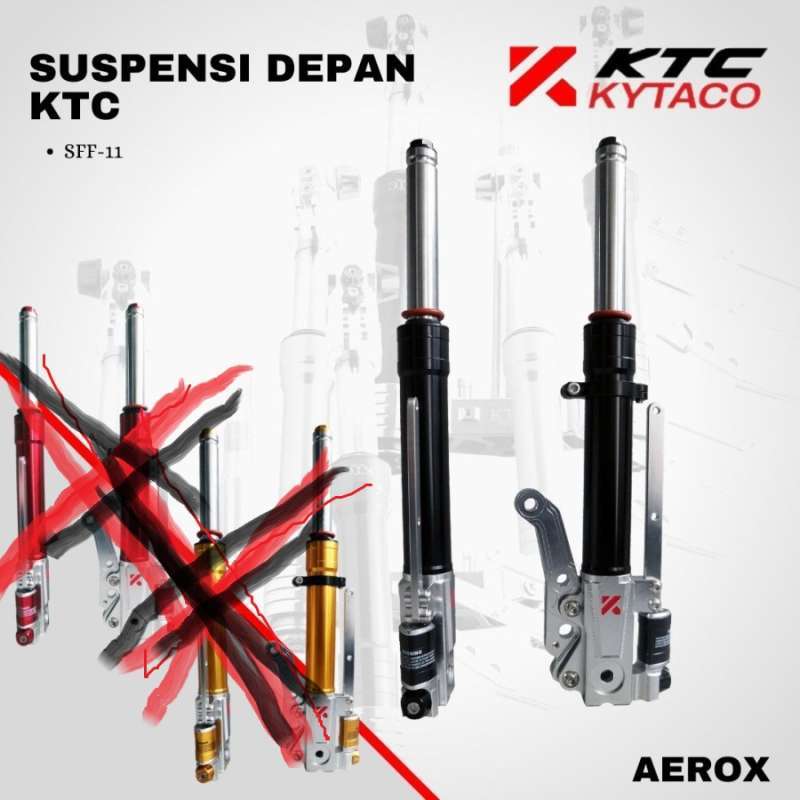 Jual Shock Depan Kyta Aerox Sok Depan Ktc Aerox Old Dan New Aerox Pnp ...