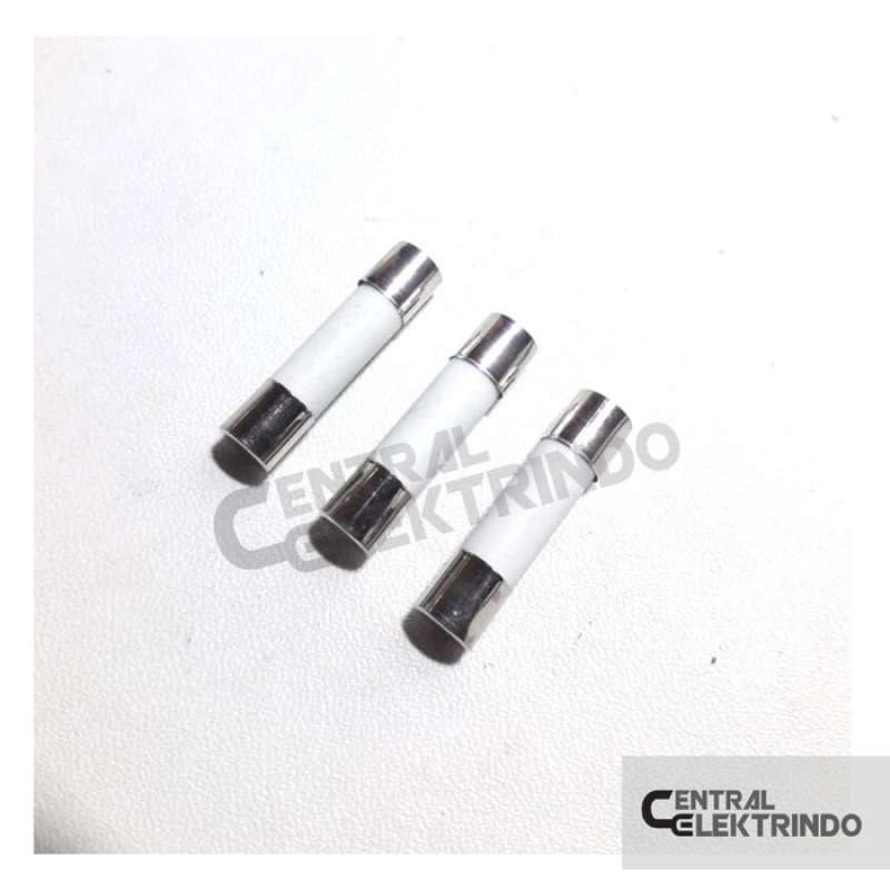 Promo Fuse Ac Keramik 13a 15a 20a Sekring Ac 250v 6x25 - 1 Box Isi ...