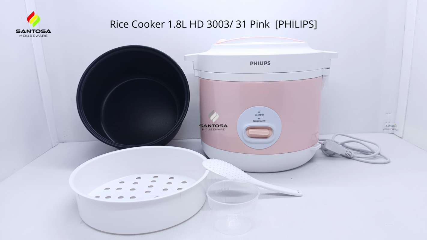 Jual Rice Cooker 1.8l Hd 3003 [philips] - White Di Seller Santosa ...