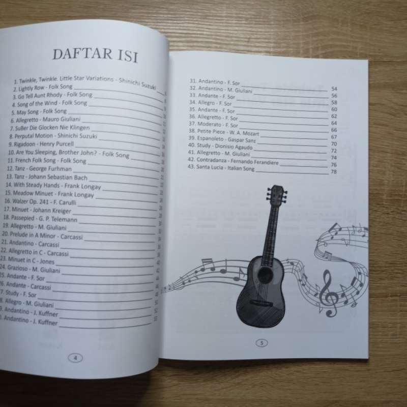 Jual Buku Musik: Gitar Klasik Level 1a-1b Untuk Pemula -- Free Mp3 ...