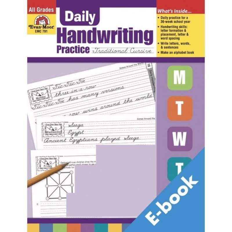 Jual Buku Fisik Evan-moor Daily Handwriting Practice (traditional ...