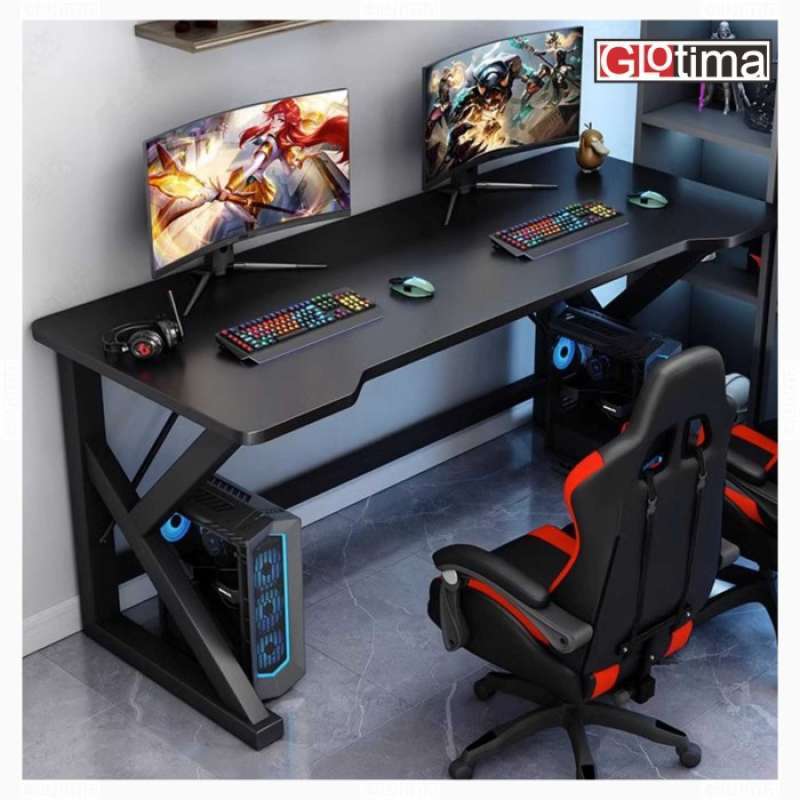 Promo Meja Komputer Pc Laptop Kantor Kerja Belajar Gaming Desk Baru ...