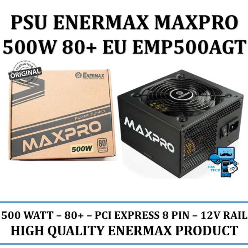 Promo Psu Ener 80+ Eu 500w - Emp500agt Diskon 23% Di Seller Scrollbox ...