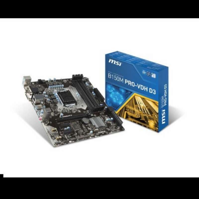 Promo Msi B150m Vdh D3 Vd/vdh (lga 1151 Ddr3 B150 ) Diskon 23% Di Seller Scrollbox Store ...