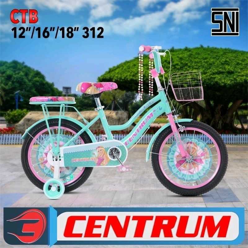 Jual Sepeda Anak Mini Perempuan Centrum 312 Ukuran 12 16 Dan 18 Inch ...