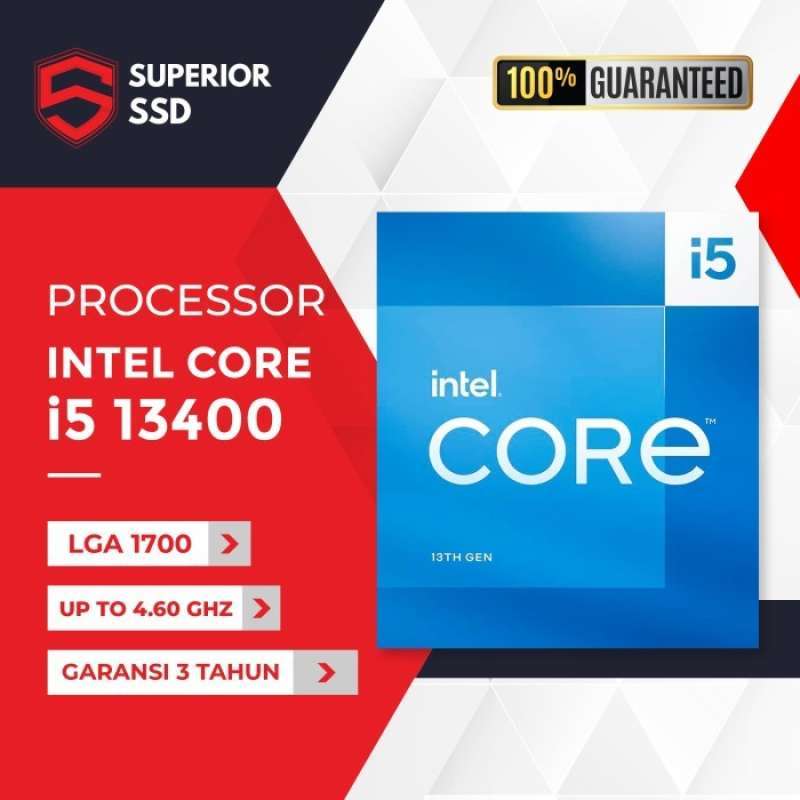 Promo Cessor Intel Core I5 13400 Raptor Lake - Socket Lga 1700 Box ...