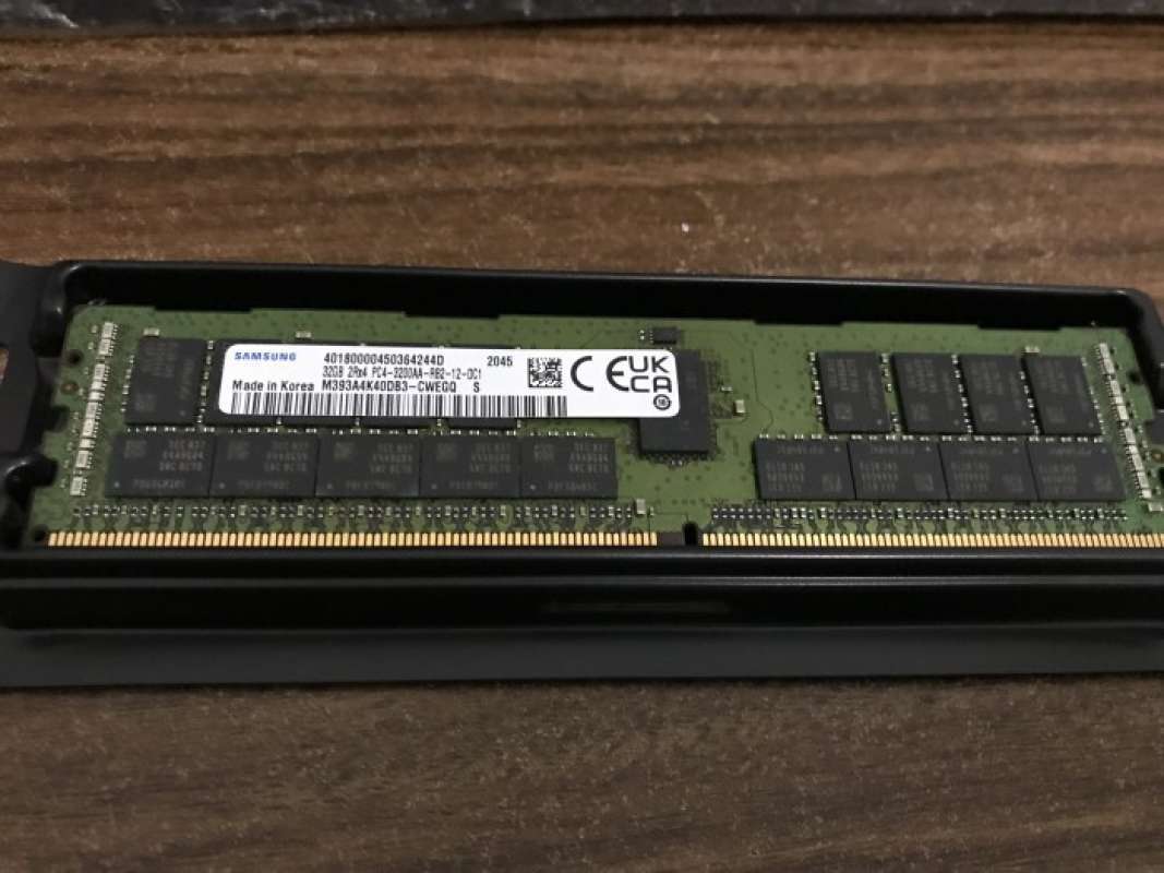 Promo Ddr4 32gb 2rx4 Pc4-3200aa Ecc Rdimm Pn M393a4k40db3-cwe Diskon 23% Di Seller Scrollbox ...
