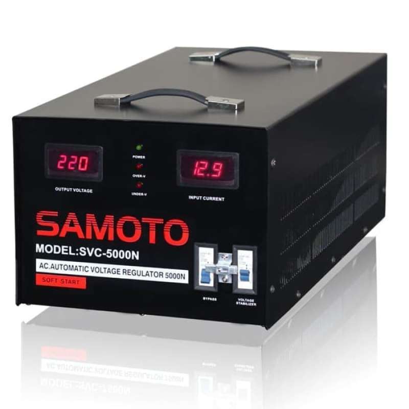 Promo Stavolt Stabilizer Samoto 5000va 3500w Rumah Ruko Kantor Pc Ac ...