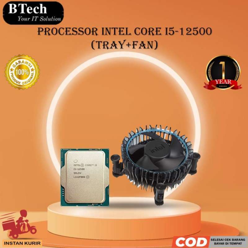 Promo Intel Core I5-12500 Tray + Fan Diskon 23% Di Seller Scrollbox ...