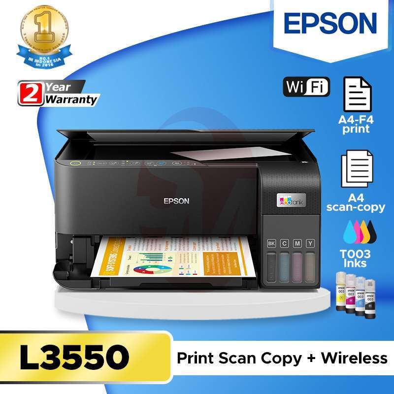 Jual Printer Epson L3550 Multifungsi Print Scan Copy Wireless Di Seller ...