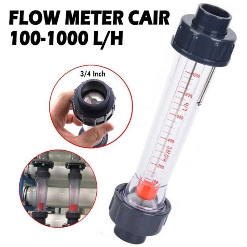 Jual Flow Meter Air Rotameter 50 Lph - 1000 Lph - Ukuran 5-50lph Di ...